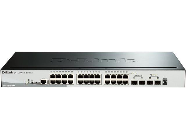 Click here for D-Link DGS-1510-28P 28-Port Gigabit Stackable Smar... prices