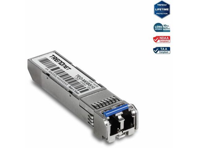 Click here for TRENDnet SFP to RJ45 Mini-GBIC Single-Mode LC Modu... prices