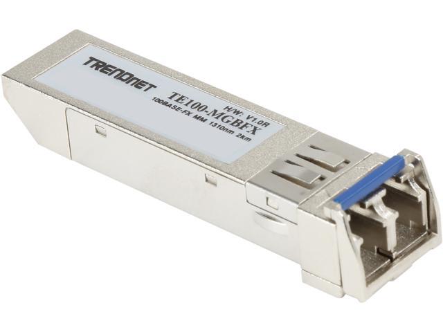 Click here for TRENDnet TE100-MGBFX SFP (mini-GBIC) Module prices