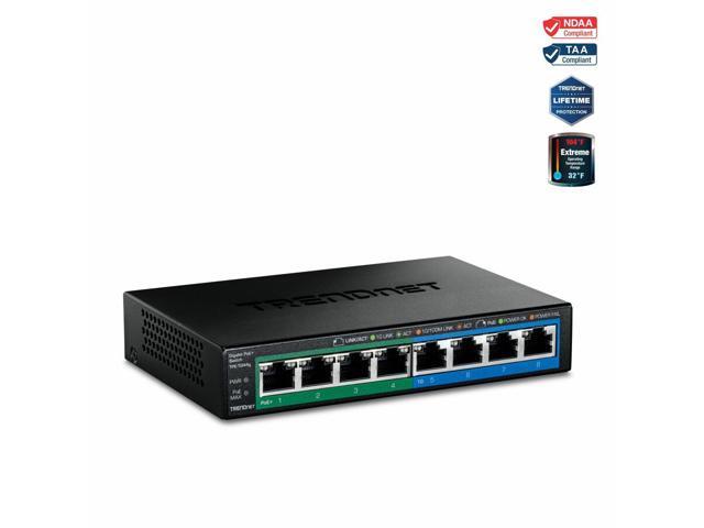 Click here for TRENDnet 8-Port Gigabit GREENnet PoE+ Switch  4 x... prices