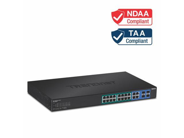 Click here for TRENDnet 20-Port Gigabit PoE+ Web Smart PoE+ Switc... prices