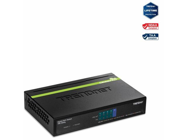 Click here for TRENDnet 5-Port Gigabit PoE+ Switch  31 W PoE Budg... prices