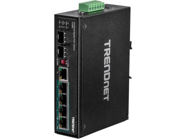 Click here for TRENDnet 6-Port Hardened Industrial Gigabit PoE+ D... prices
