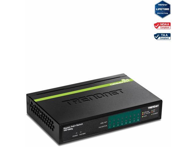 Click here for TRENDnet 8-Port GREENnet Gigabit PoE+ Switch  Supp... prices