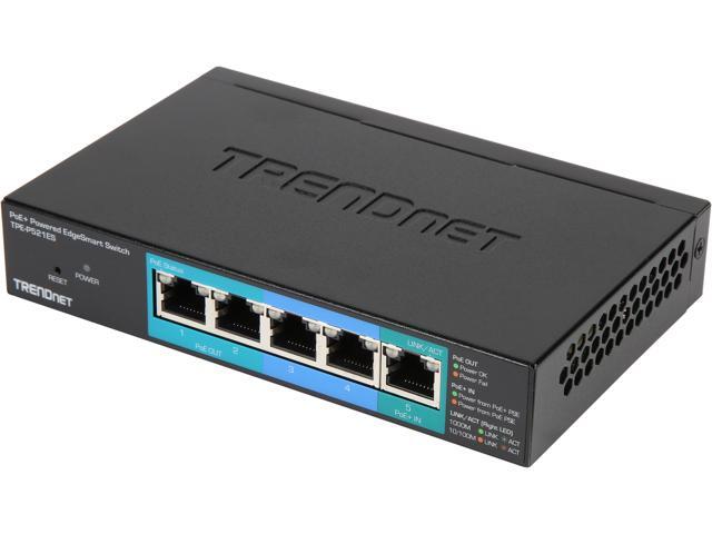 Click here for TRENDnet 5-Port Gigabit PoE+ Powered EdgeSmart Swi... prices