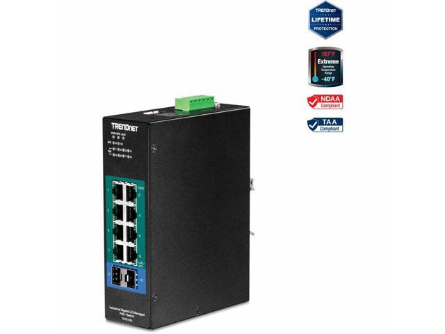 Click here for TRENDnet 10-Port Industrial Gigabit L2 Managed PoE... prices
