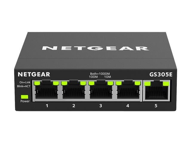 Click here for Netgear GS305E 5-Port Gigabit Ethernet SOHO Plus E... prices