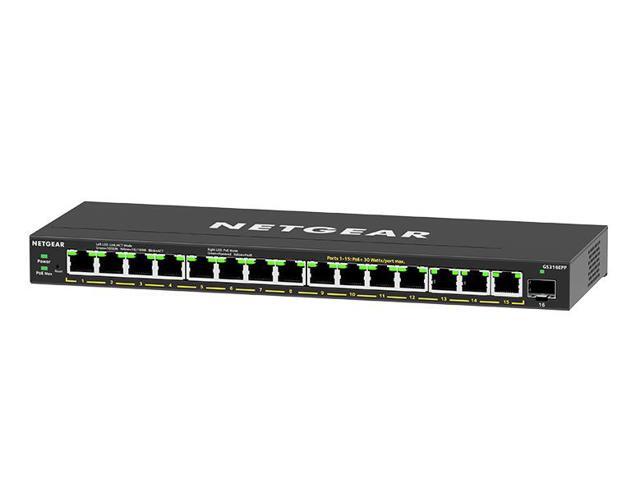 Click here for Netgear GS316PP 16-Port High-Power PoE+ Gigabit Et... prices