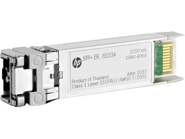 Click here for HP J9153A X132 10G SFP+ LC ER Transceiver prices