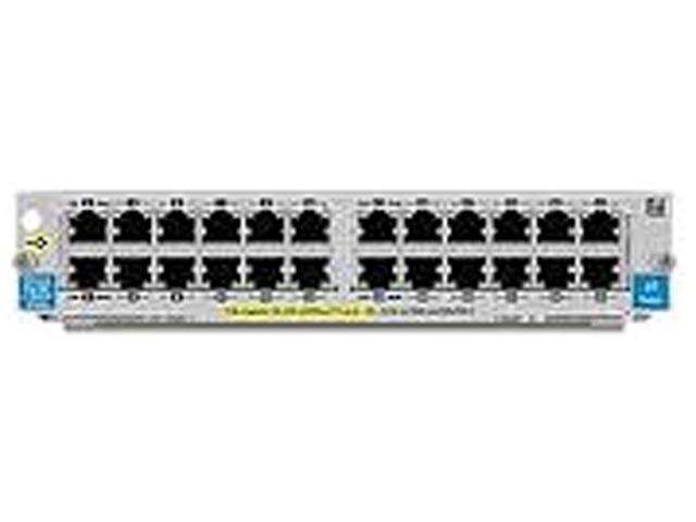 Click here for HP J9547A 24-port 10/100 PoE+ v2 zl Module prices