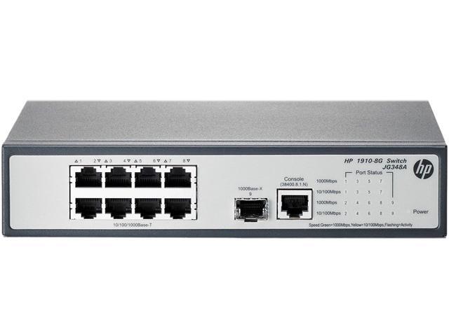 Click here for HP 1910-8G Smart Managed 8-port Gigabit Switch (JG... prices