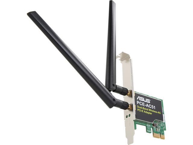 Click here for ASUS PCE-AC51 AC750 Wireless Dual-Band PCI-E Adapt... prices