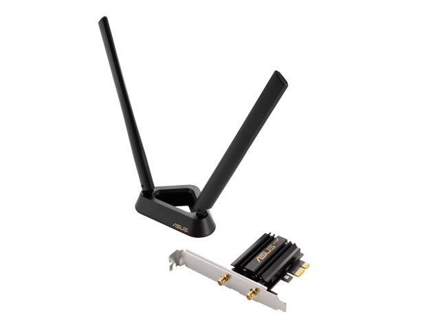 Click here for ASUS PCE-AXE59BT WiFi6 6E AX5400 PCI-E Adapter prices