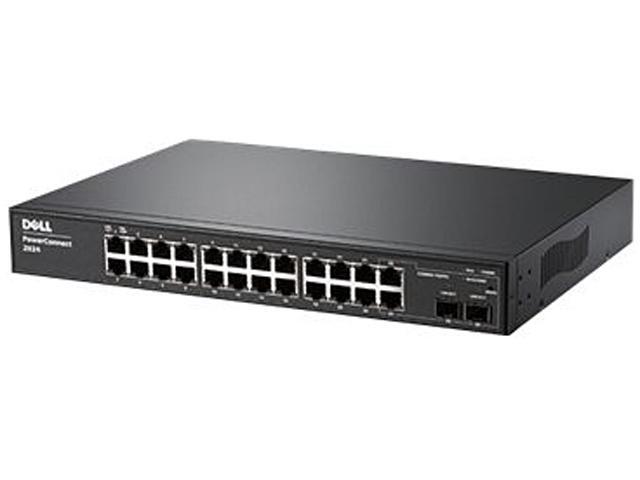 Click here for Dell PowerConnect 2824 24 Port 10/100/1000 Gbps Sm... prices