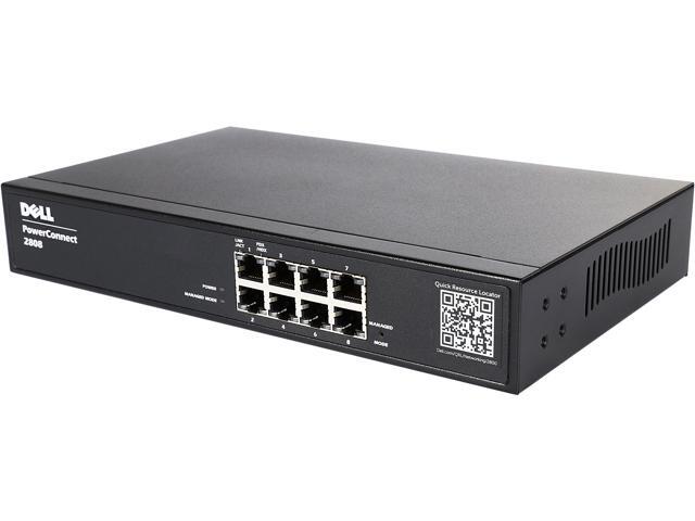 Click here for Dell PowerConnect 2808 8 Port 10/100/1000 Mbps Sma... prices