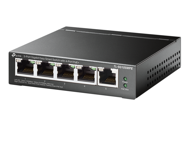Click here for TP-Link TL-SG105MPE 5 Port Gigabit PoE Switch Easy... prices