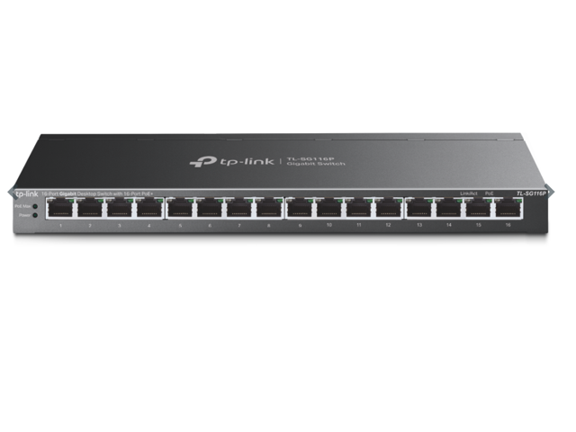 Click here for TP-Link TL-SG116P 16 Port Gigabit PoE Switch 16 Po... prices