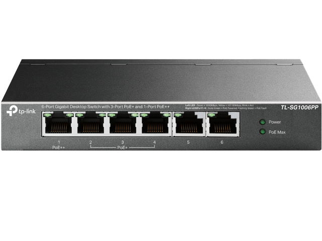 Click here for TP-Link TL-SG1006PP 5-Port Gigabit PoE Switch with... prices