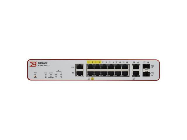 Click here for Brocade ICX6430-C12 Managed Switch prices