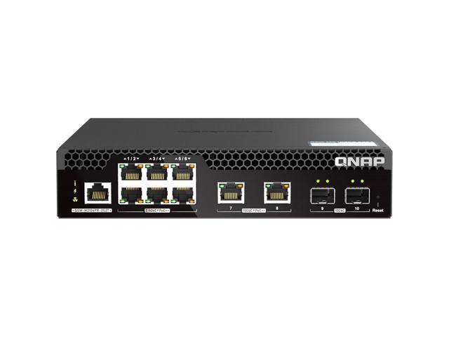 Click here for QNAP QSW-M2106PR-2S2T-US Half-Rackmount Switch 10G... prices