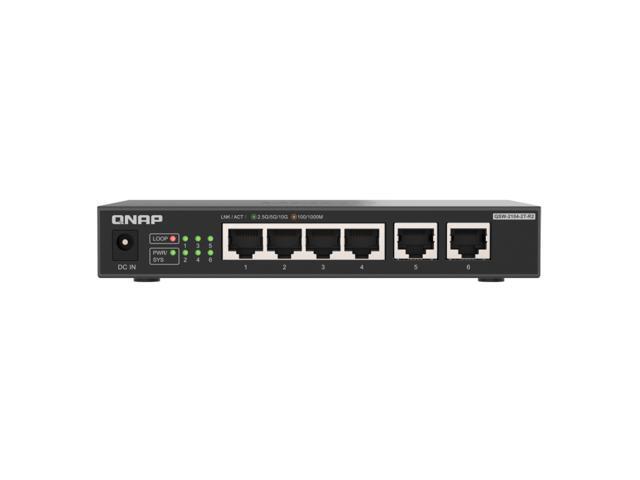 Click here for QNAP QSW-2104-2T-R2  Unmanaged gigabit switch prices