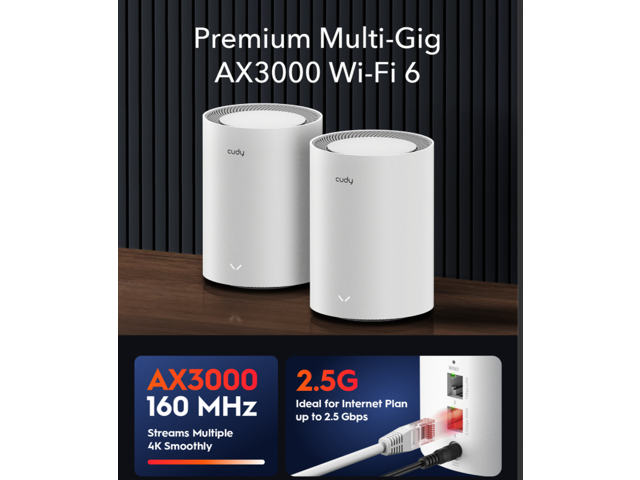 Click here for Cudy M3000 Whole Home Mesh White prices