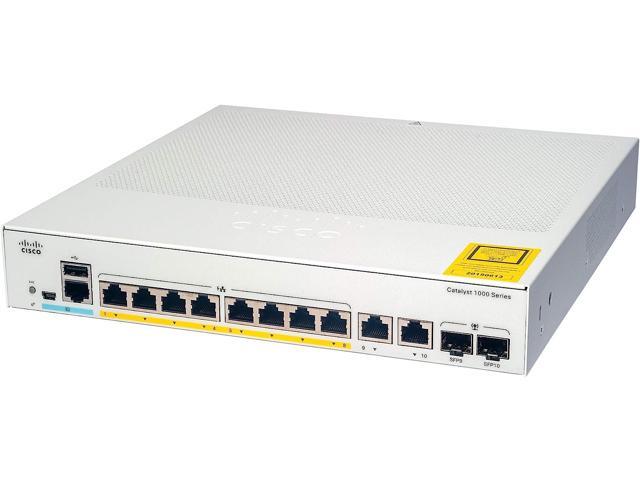 Click here for Cisco Catalyst 1000-8FP-E-2G-L Network Switch  8 G... prices