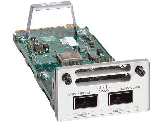 Click here for Cisco C9300-NM-2Q= Catalyst 9300 2 x 40GE Network... prices