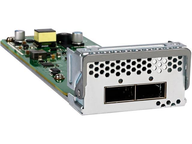 Click here for NETGEAR 2 x 40GBASE-X QSFP+ Port Card for M4300-96... prices