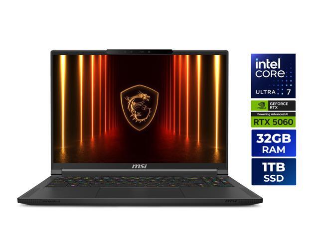 Click here for MSI Stealth 16 AI - 16 - GeForce RTX 5060 Laptop G... prices