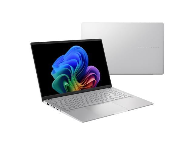 ASUS Vivobook S 15 laptop; Copilot+ PC  15.6 3K 120Hz OLED Display  Qualcomm Snapdragon X Elite X1E-78-100 12-Core Processor  16GB RAM  1TB SSD ...