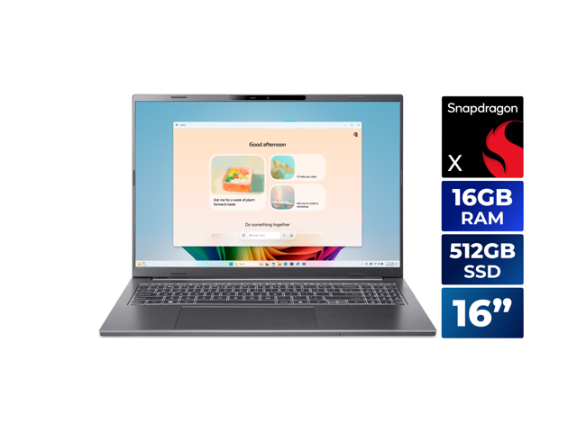 Click here for Acer Aspire 16 AI Qualcomm Snapdragon X X1-26-100... prices