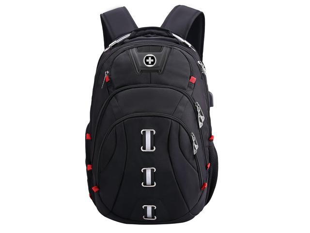 Click here for Swissdigital Black Pixel Business Backpack - Water... prices