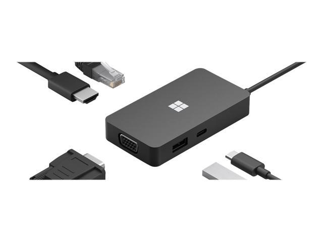 Click here for Microsoft USB-C Travel Hub - docking station - USB... prices