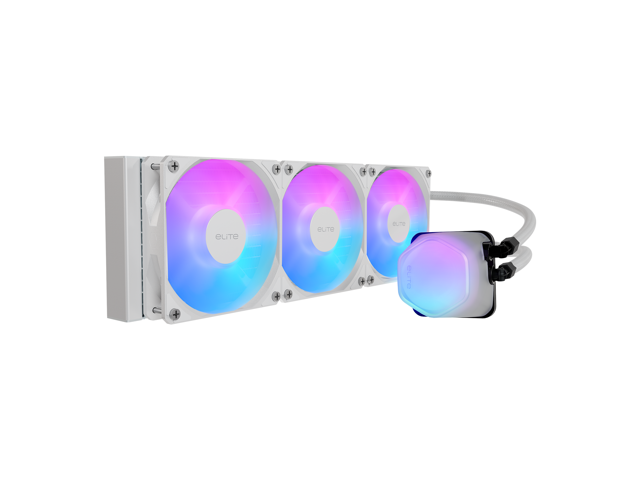 Click here for COOLER MASTER 360 Elite Liquid White AIO CPU Liqui... prices