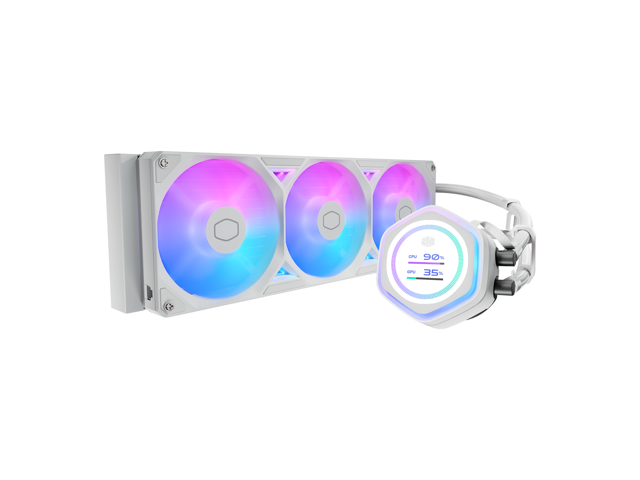 Click here for Cooler Master Atmos II 360 White LCD FreeForm 2.0... prices