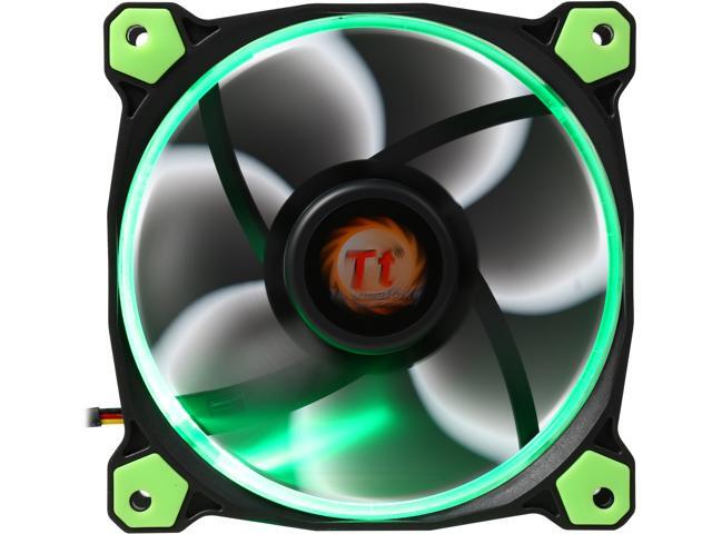 Click here for Thermaltake CL-F038-PL12GR-A Green LED Case Fan prices
