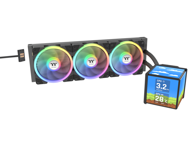 Click here for Thermaltake MINECUBE 360 Ultra CPU Liquid Cooler;... prices