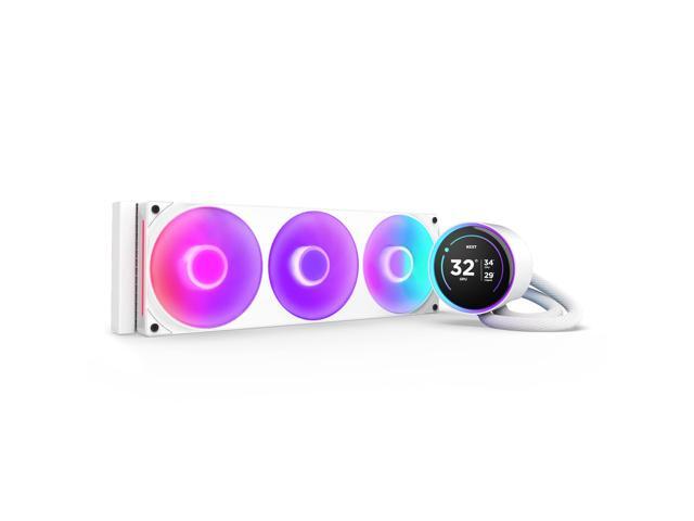 Click here for KRAKEN ELITE RGB 360 WHITE AIO LIQUID COOLER WITH... prices
