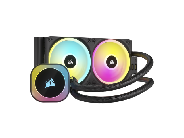 Click here for CORSAIR iCUE Link H100i RGB Liquid CPU Cooler - 24... prices