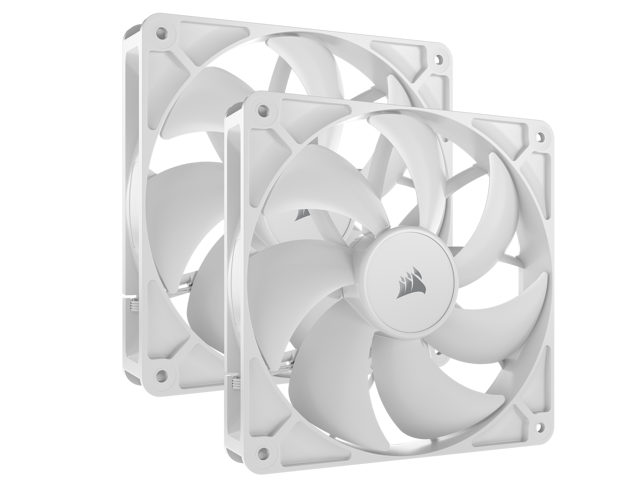 Click here for CORSAIR RS140 PWM 140mm Fans Dual Pack - White - S... prices