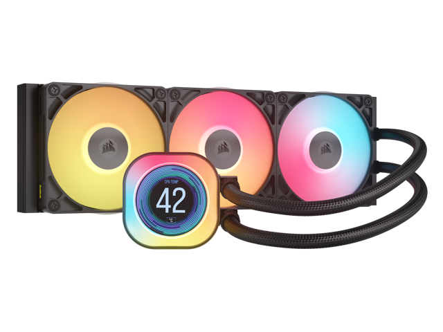 Click here for CORSAIR iCUE LINK TITAN 360 RX LCD Liquid CPU Cool... prices