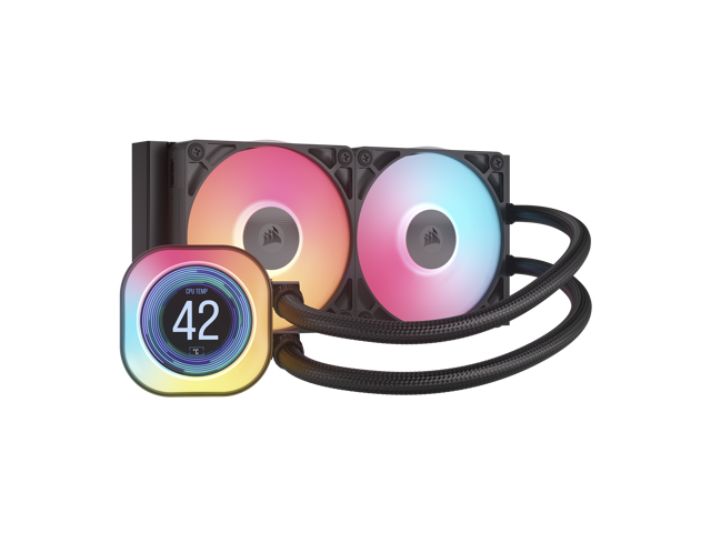 Click here for CORSAIR iCUE LINK TITAN 240 RX LCD Liquid CPU Cool... prices