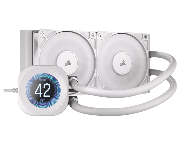 Click here for CORSAIR NAUTILUS 240 RS LCD Liquid CPU Cooler - 2.... prices