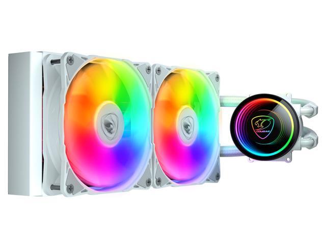 Click here for COUGAR Poseidon Elite ARGB White 240 AIO Liquid Co... prices