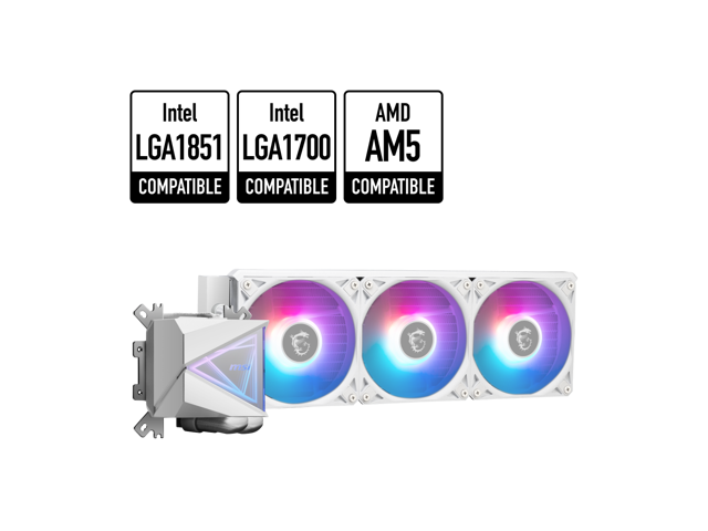 Click here for Open Box - MSI MAG CoreLiquid I360 White - AIO ARG... prices