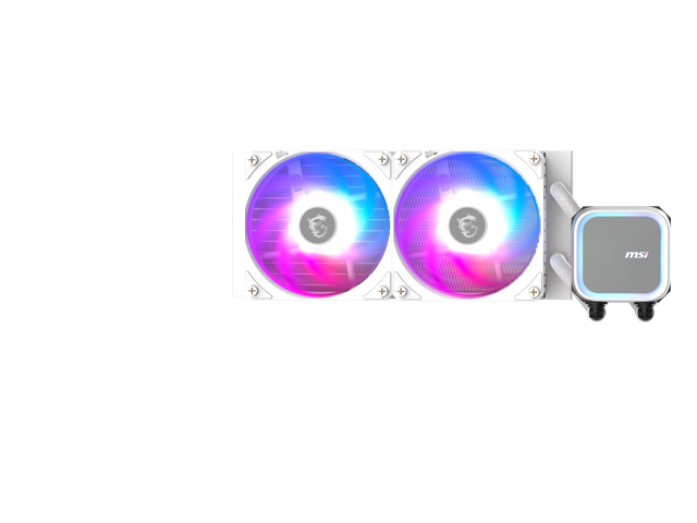 Click here for MSI MAG Coreliquid A13 240 White - AIO ARGB Liquid... prices