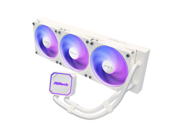 Click here for ASRock AIO PRO White 360 ARGB 27mm radiator  ARGB... prices