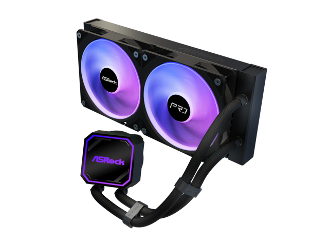 Click here for ASRock AIO Pro 240 ARGB 27mm radiator  ARGB waterb... prices