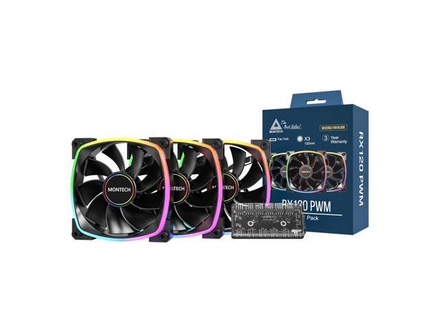 Click here for Open Box - MONTECH RX 120MM - PWM Reverse Fan - Si... prices